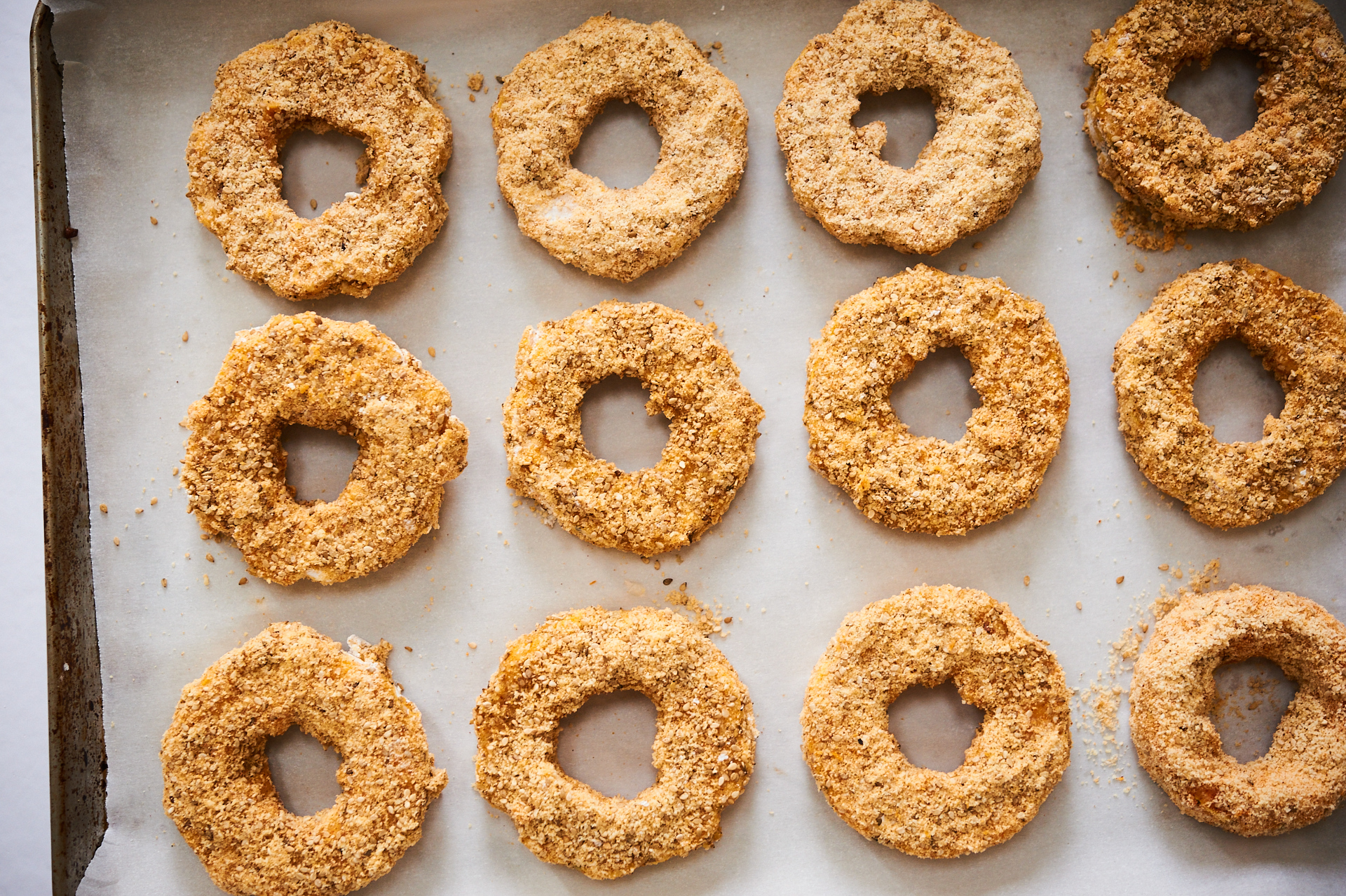 Crispy Delicata Squash Rings - Living Kitchen Wellness